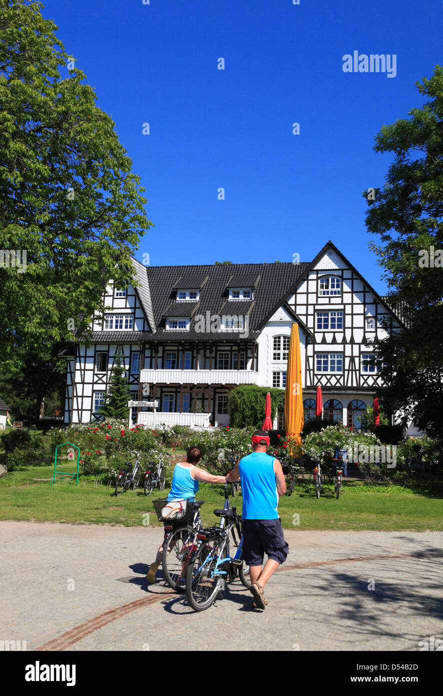 Hiddensee Island, Hotel HITTHIM at Kloster, Mecklenburg Western ...