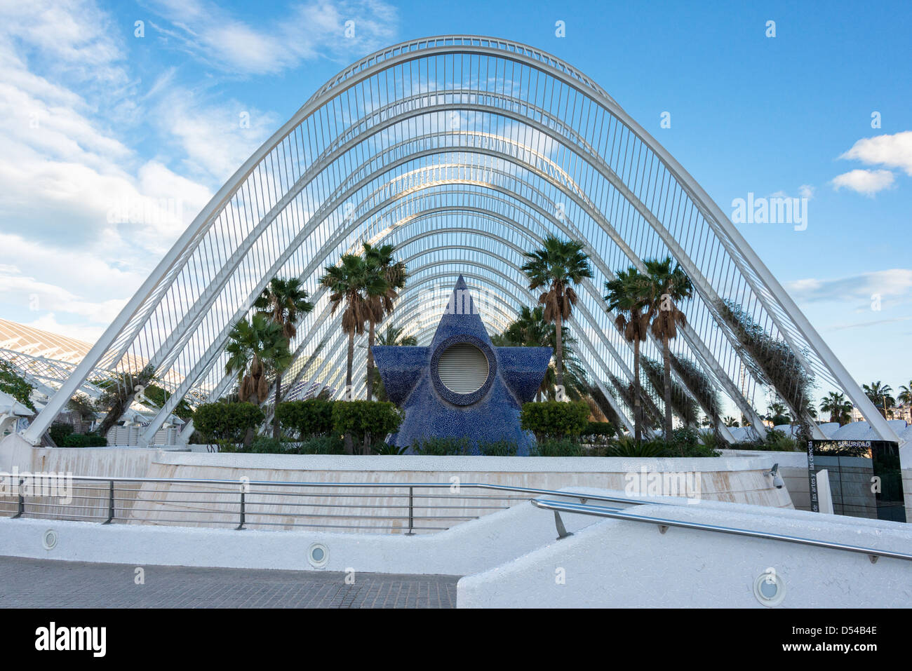 The Umbracle in Valencia Stock Photo - Alamy