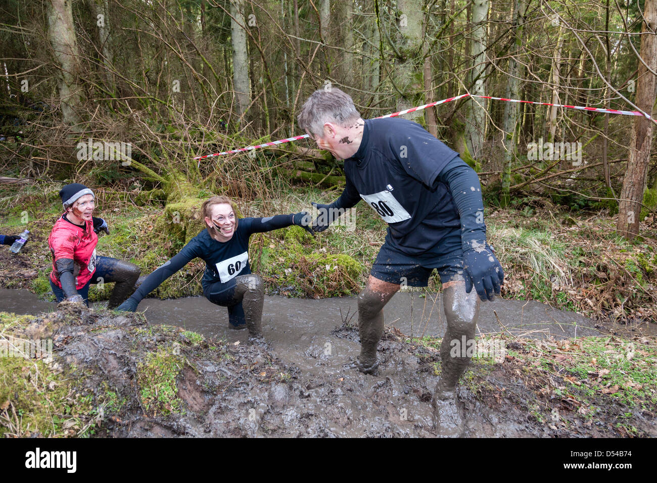 Cross country running mud hi-res stock photography and images - Alamy