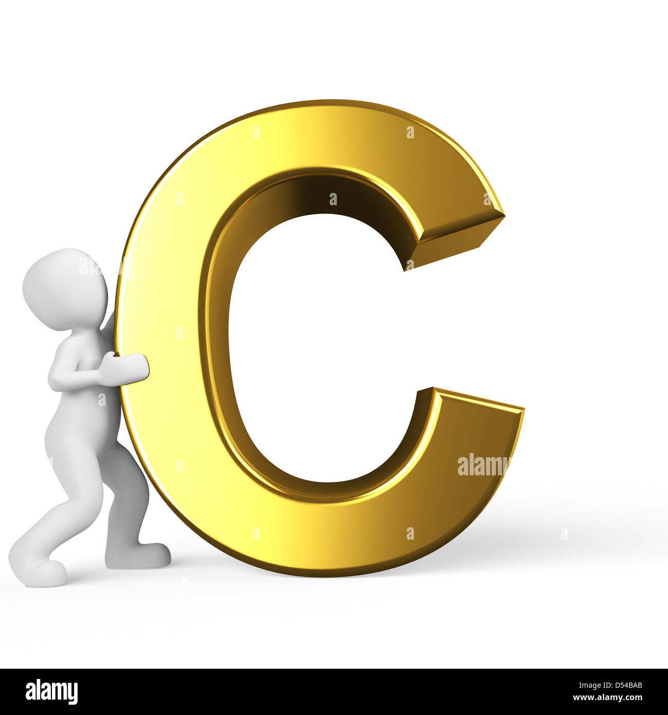 The golden alphabet for writing for special greetings, text, maps and ...