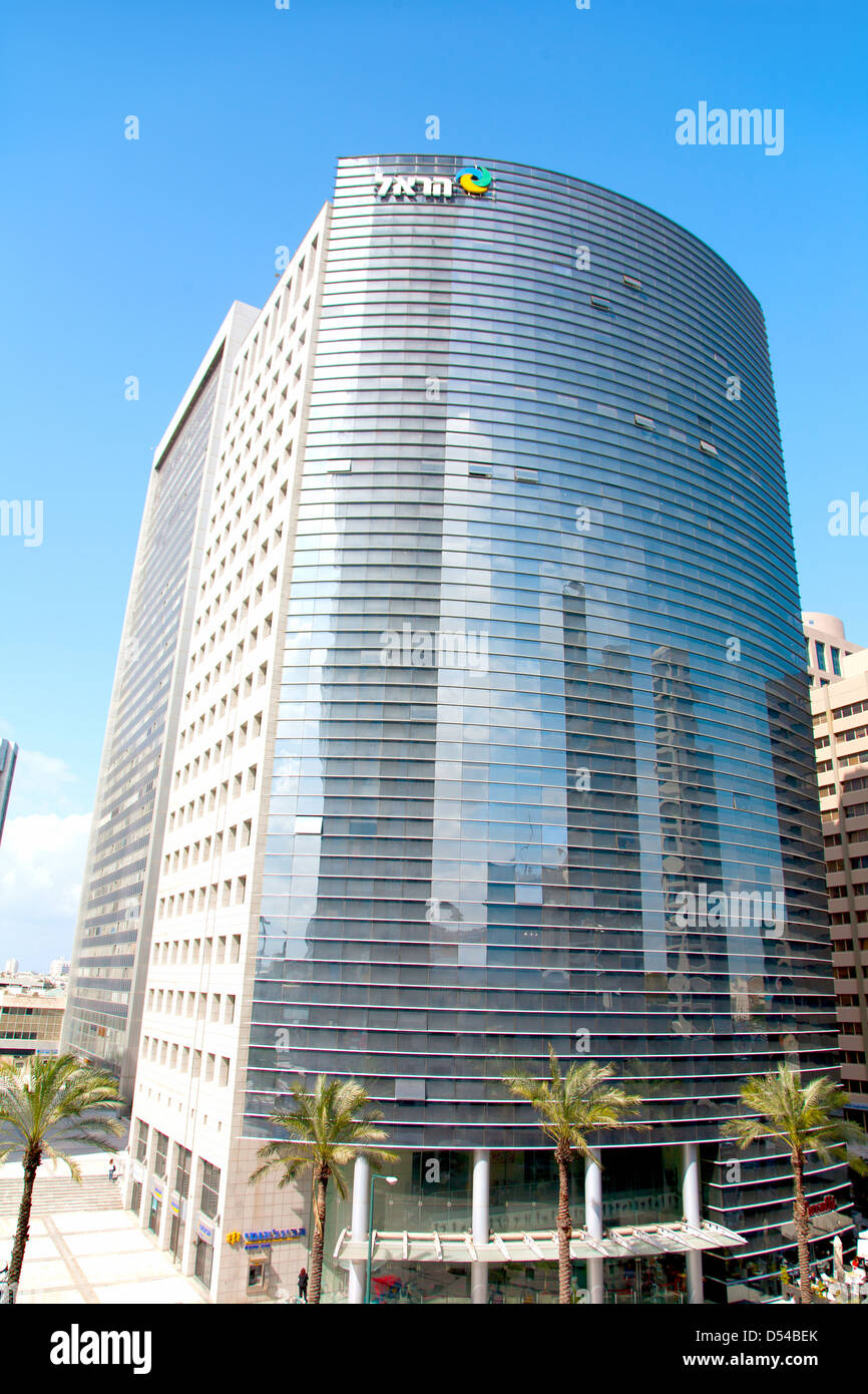 Harel Insurance building, Ramat Gan, Israel, Middle East Stock Photo ...