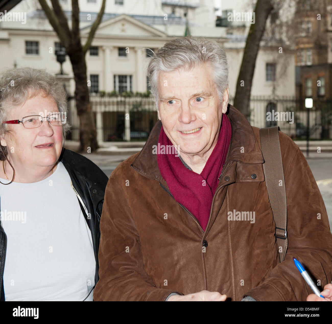James Fox Wife Evening Standard Film Awards Savoy Hotel Editorial