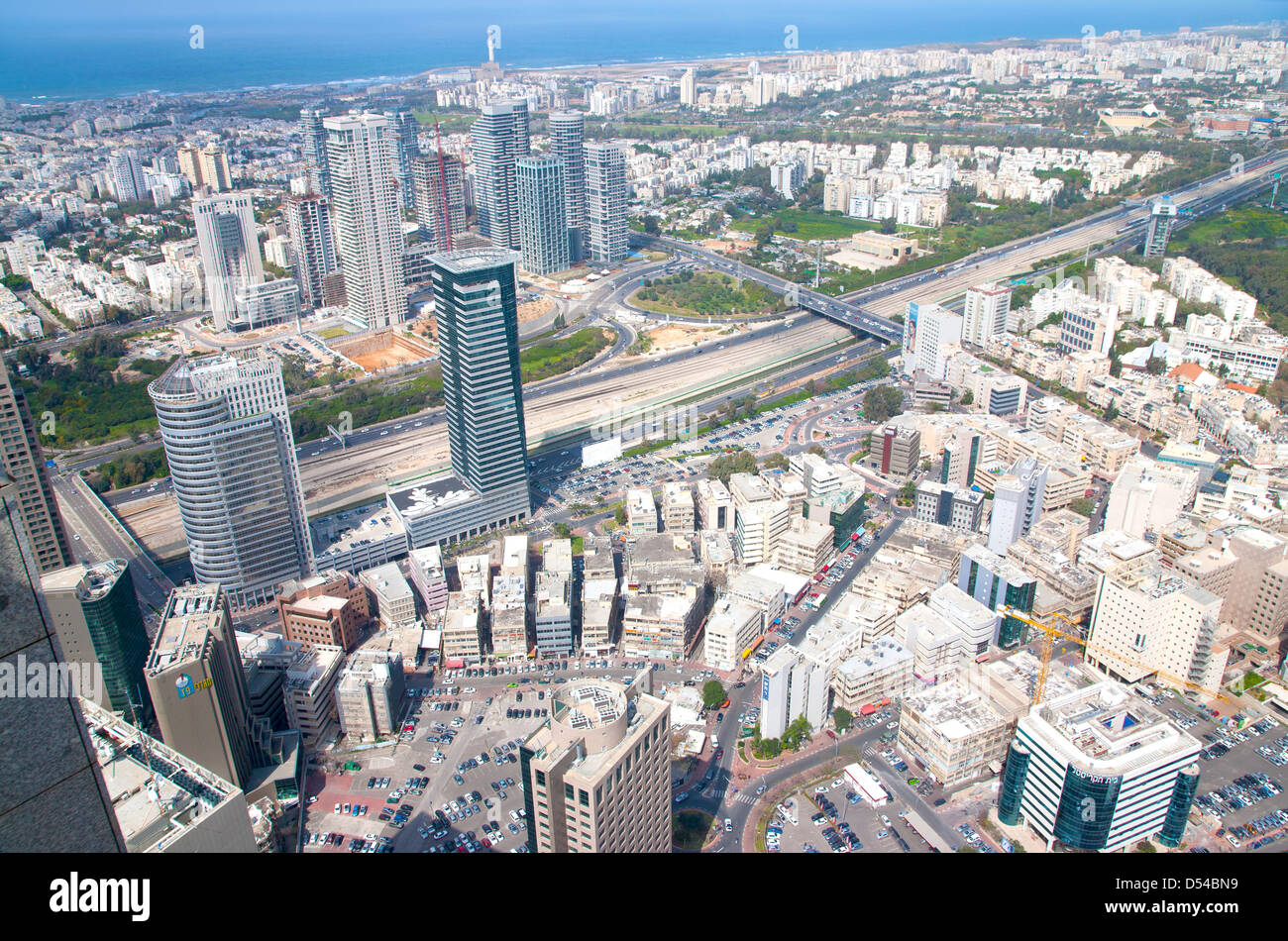 Aerial view of Tel Aviv, Israel, Middle East Stock Photo - Alamy Aerial view of Tel Aviv, Israel, Middle East Stock Photo - Alamy
