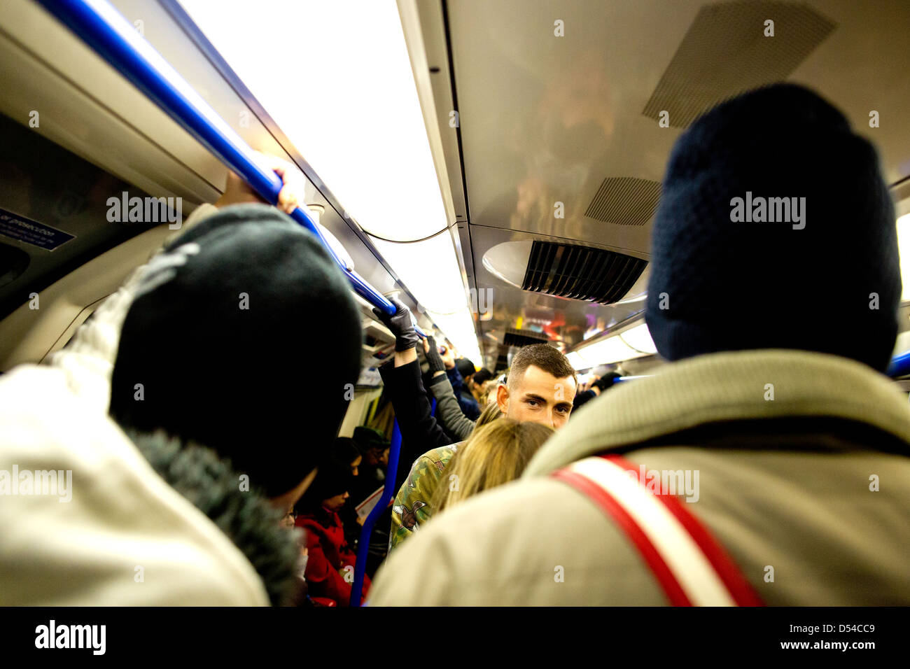 Interior london underground train hi-res stock photography and images ...