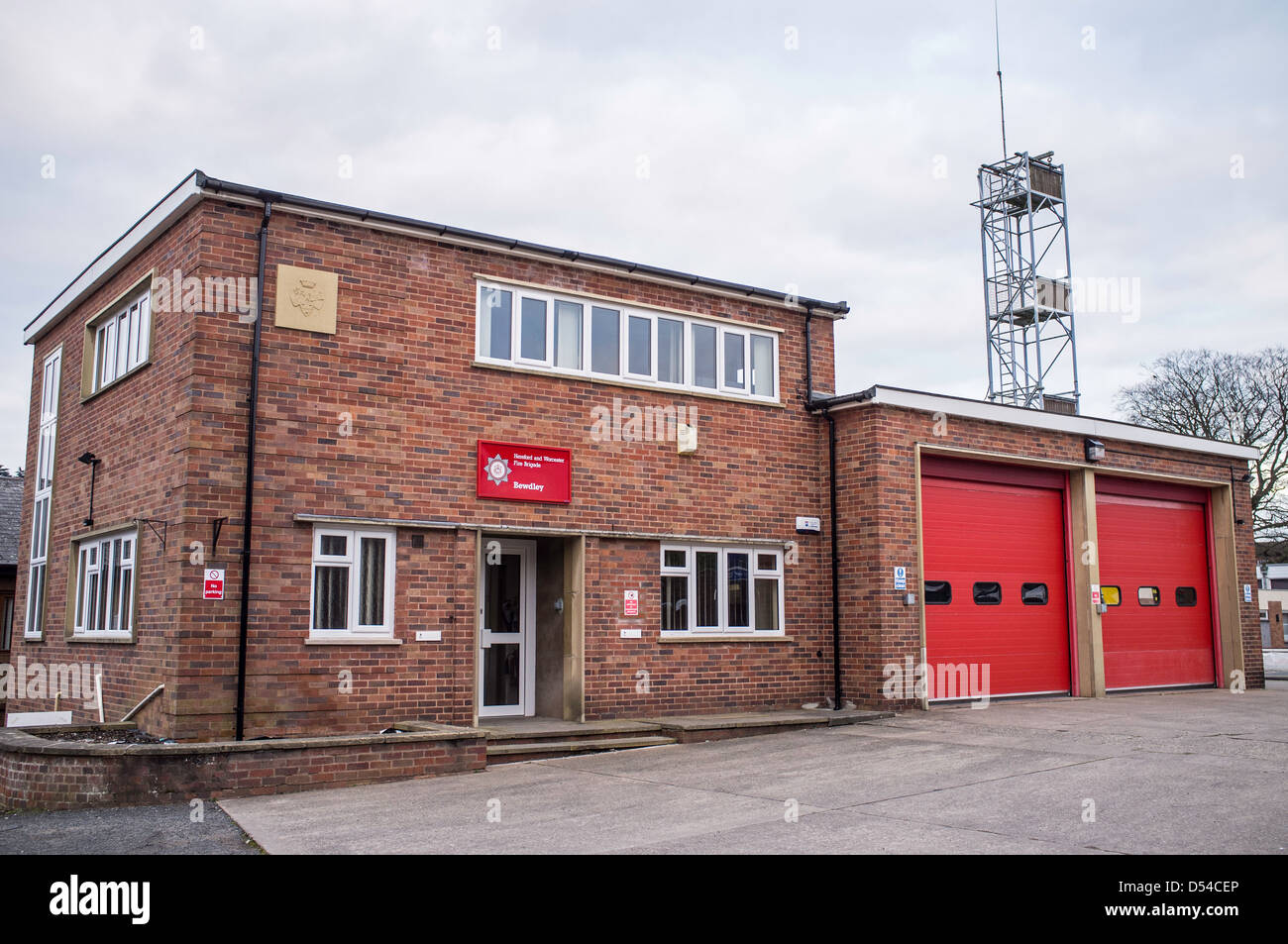 Bewdley Fire Station,Bewdley, Worcestershire, England, UK Stock Photo ...