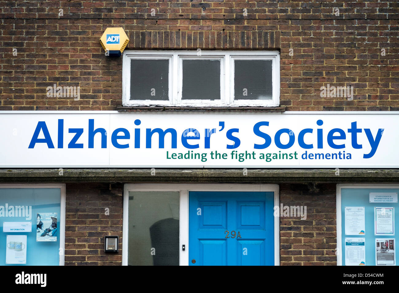 Alzheimers Society sign Stock Photo - Alamy