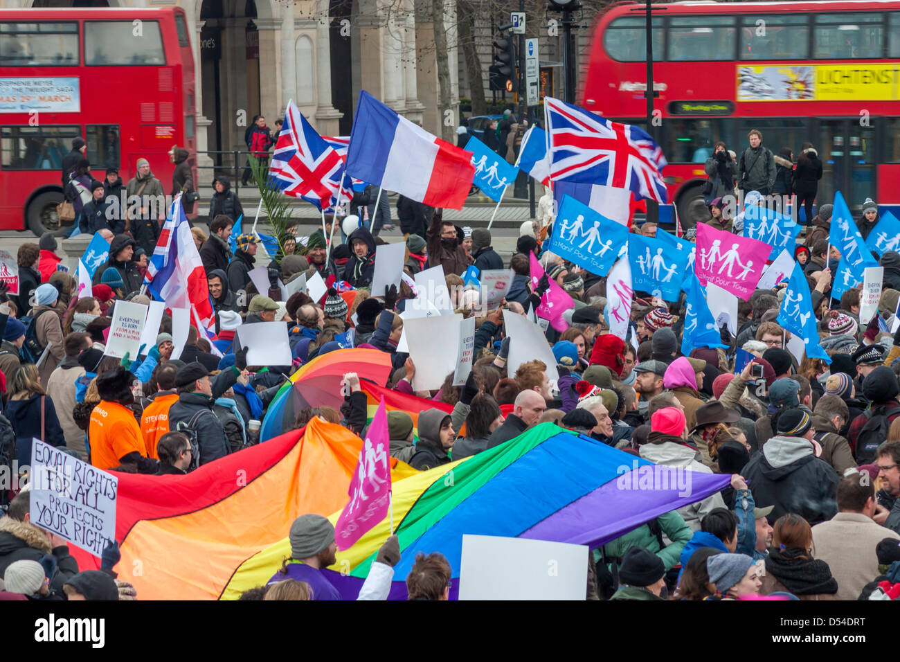 Marriage equality demonstration hi-res stock photography and images - Alamy