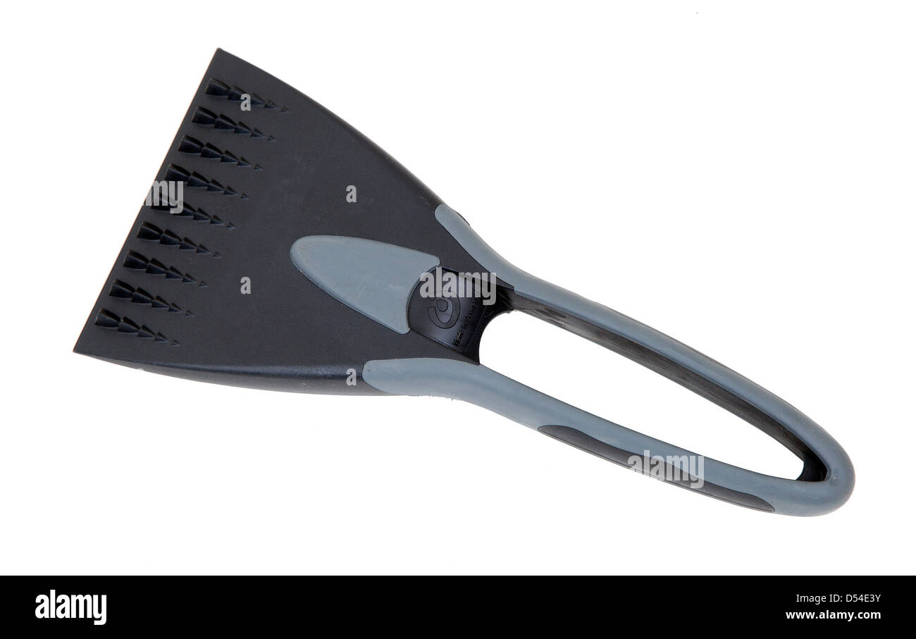 Essen, Germany, Black Ice Scraper Stock Photo - Alamy