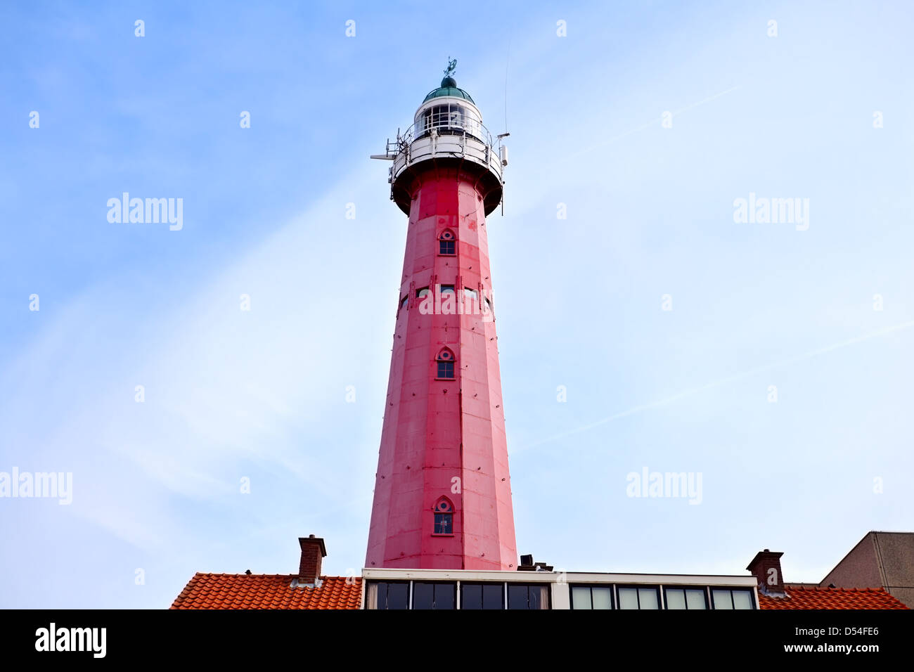 Big red lighthouse hi-res stock photography and images - Alamy