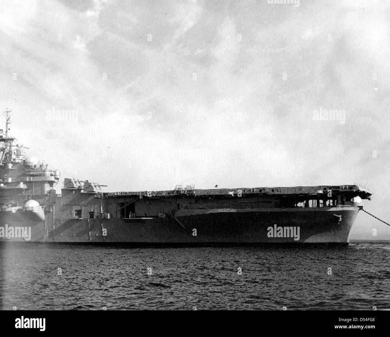 USS Bunker Hill (CV-17), an Essex-class aircraft carrier, played a ...