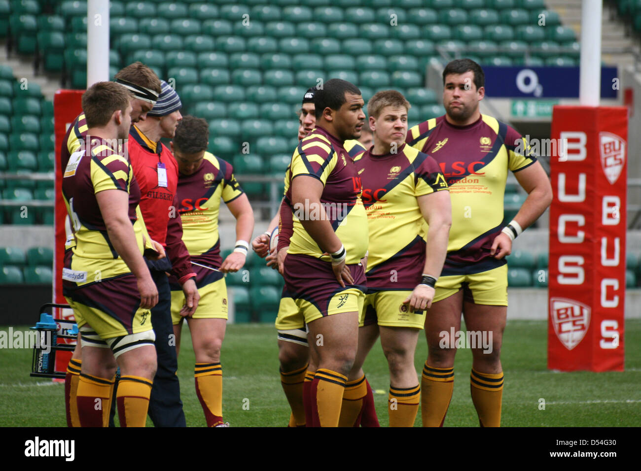 London, UK. 24th March, 2013. Durham University and Cardiff Met at the ...