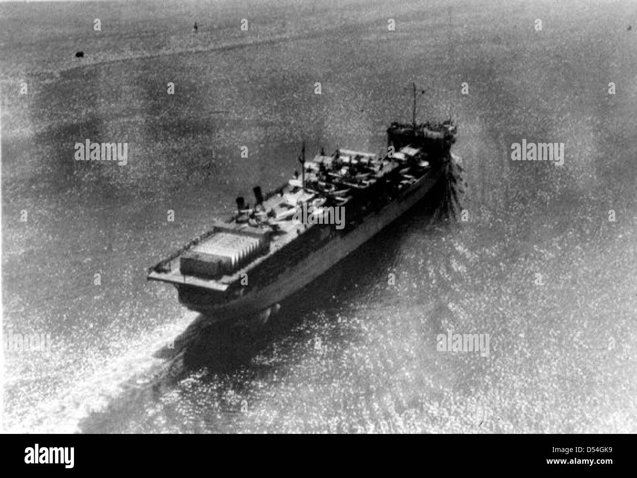 The USS Langley (CV-1), the first aircraft carrier in U.S. history ...