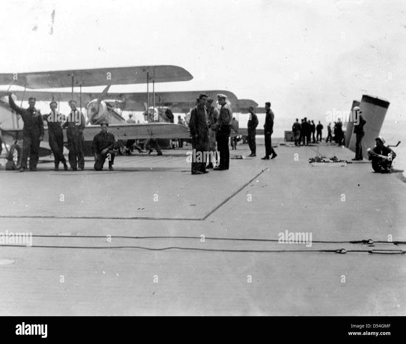 The USS Langley (CV-1), the first aircraft carrier in the U.S. Navy ...