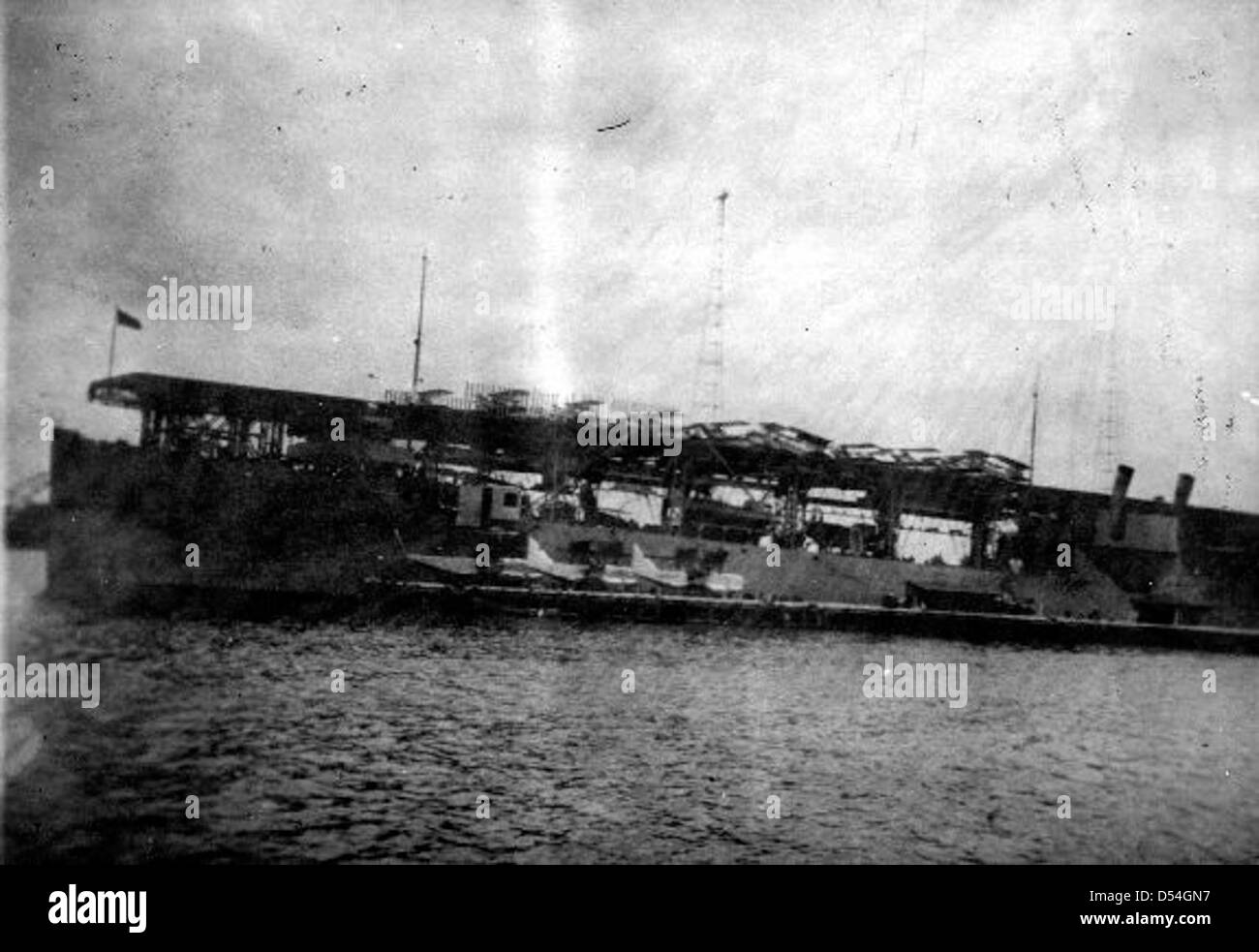 The USS Langley (CV-1) was the first aircraft carrier in U.S. Navy ...