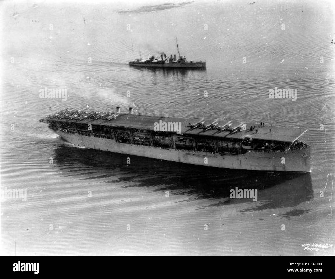 The USS Langley (CV-1) was the first aircraft carrier commissioned by ...