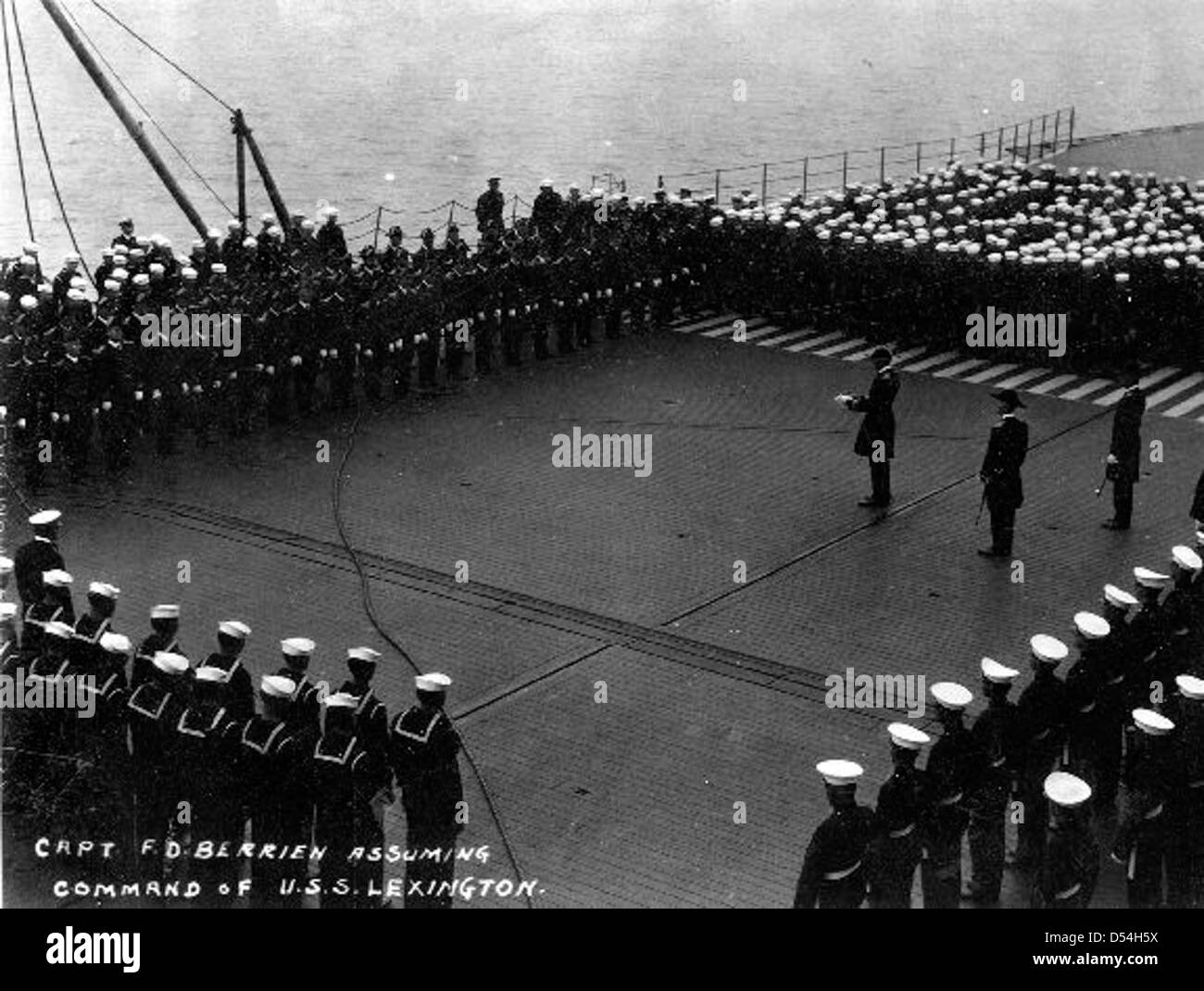 The USS Lexington (CV-2), a Lexington-class aircraft carrier, played a ...