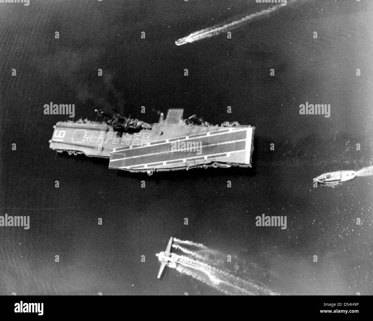 USS Lexington CV-16, an aircraft carrier of the U.S. Navy, has a ...