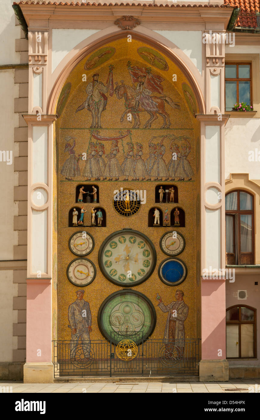 Astronomical clock olomouc czech republic hi-res stock photography and ...