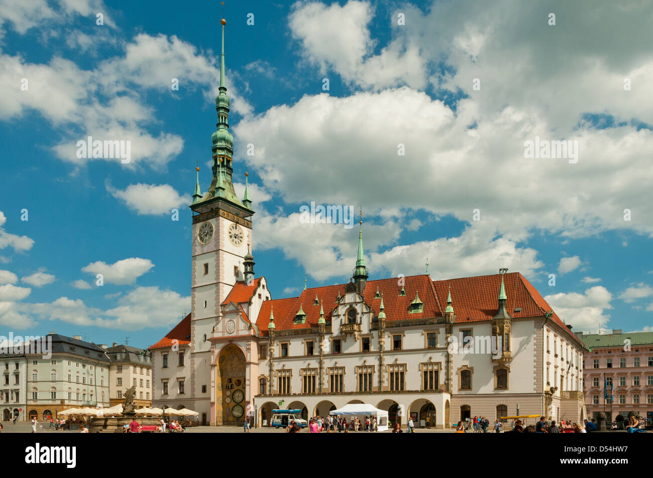 The Town Hall, Olomouc, Central Moravia, Czech Republic Stock Photo - Alamy