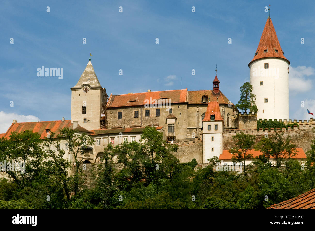 Krivoklat Castle, Krivoklat, Bohemia, Czech Republic Stock Photo - Alamy