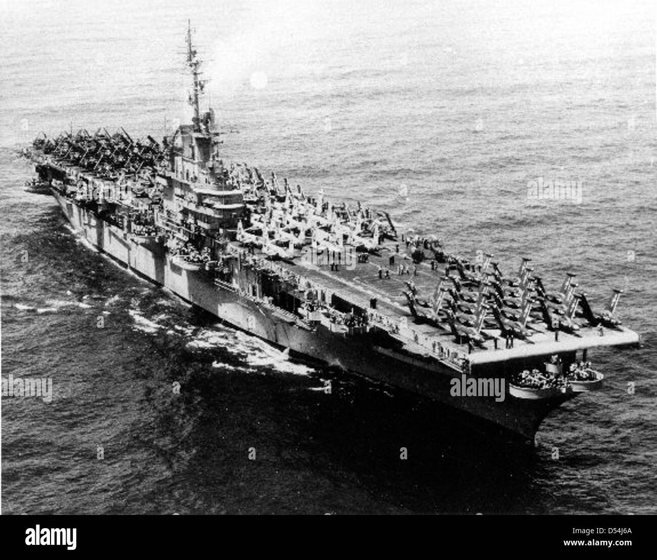 The USS Wasp (CV-18) was an Essex-class aircraft carrier that served ...