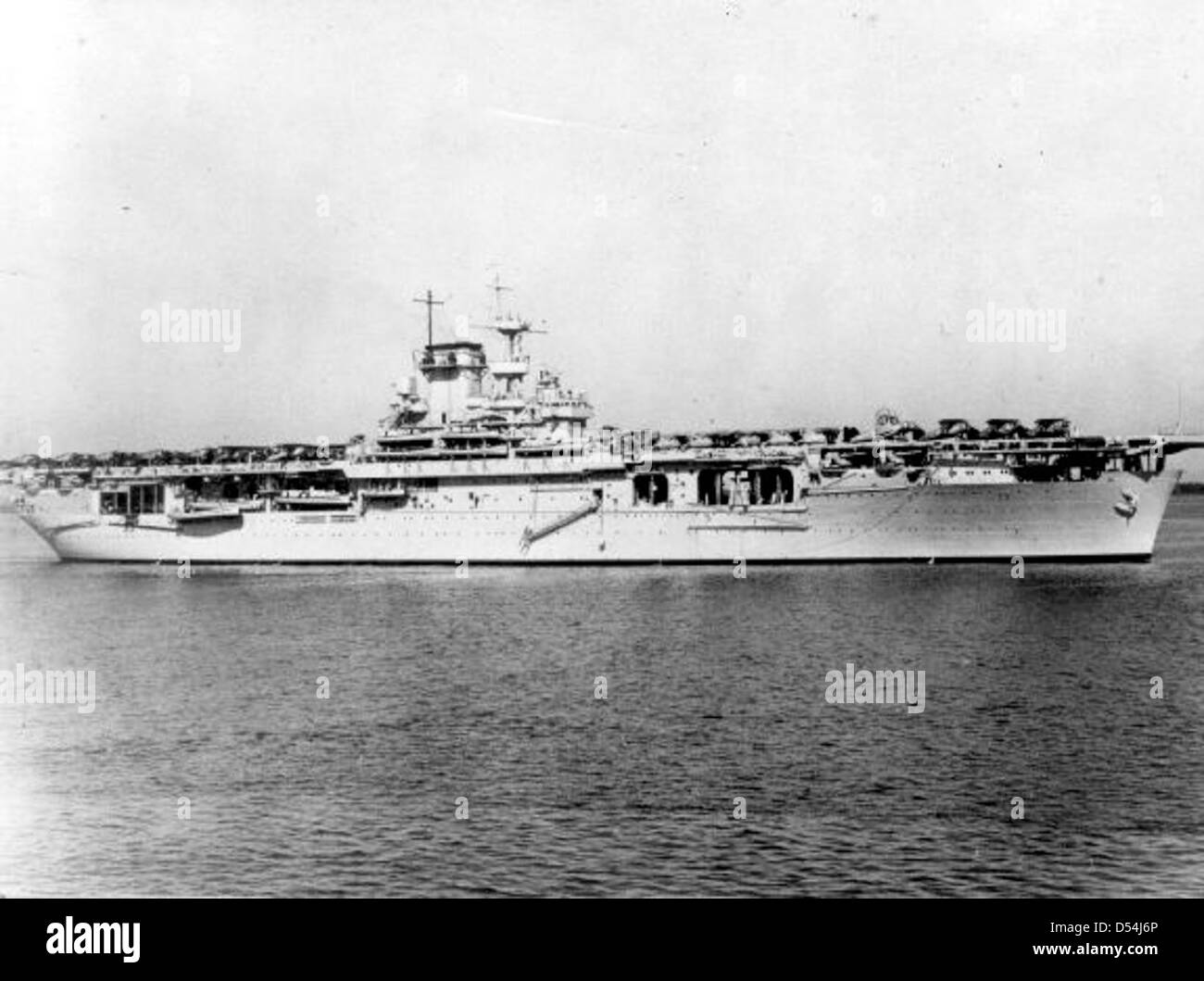 Uss wasp cv aircraft Black and White Stock Photos & Images - Alamy
