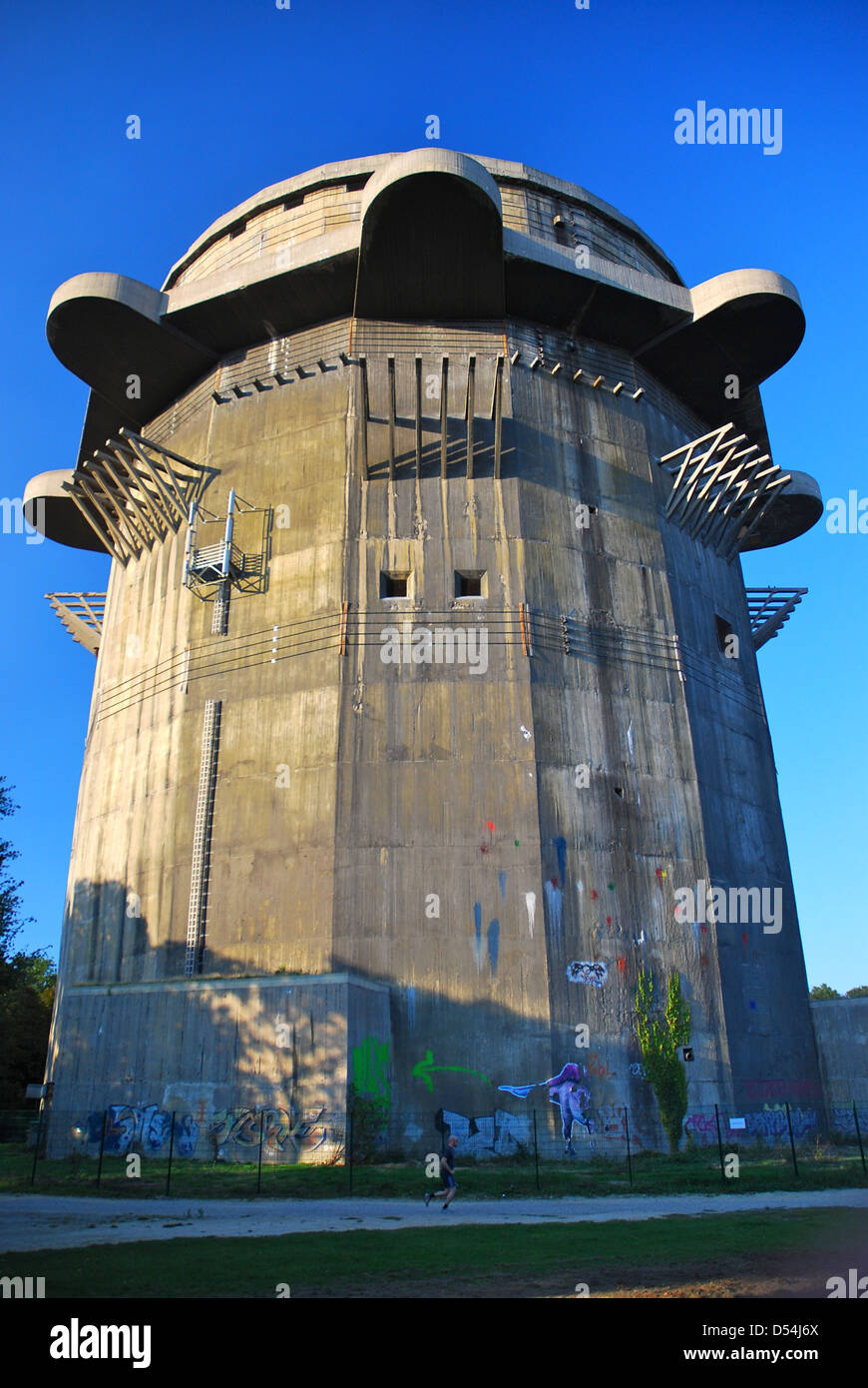 Flak tower G, Vienna Stock Photo - Alamy