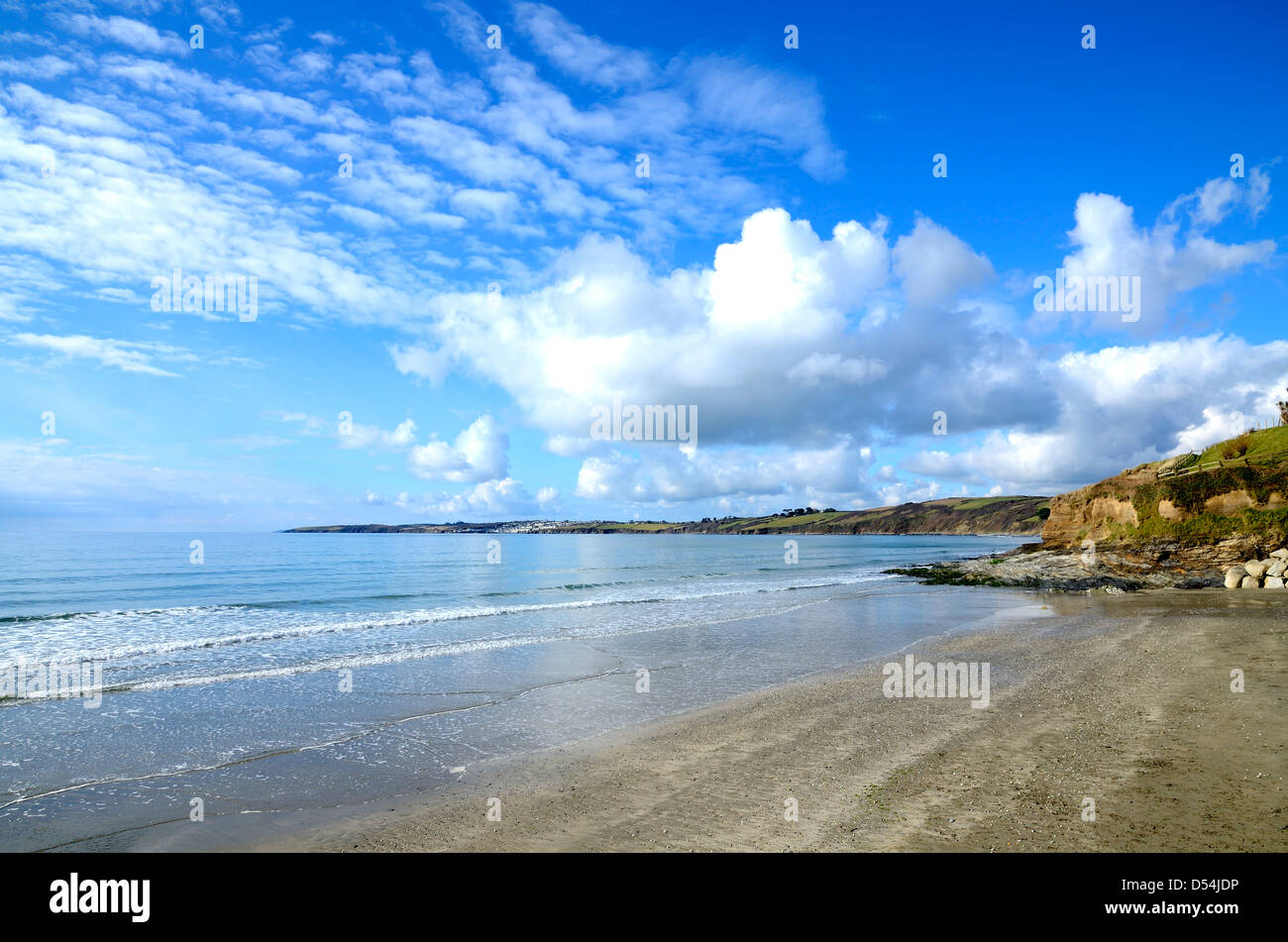 Carne beach near Veryan in Cornwall, UK Stock Photo - Alamy