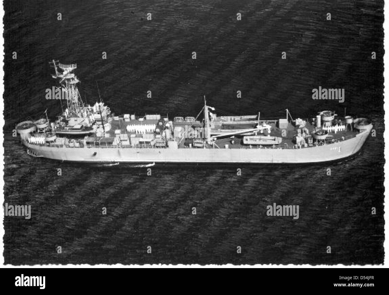 The USS Alameda County (AVB-1) was an amphibious transport dock ship of ...
