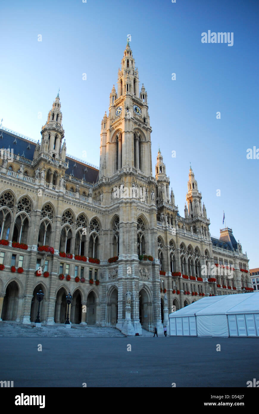 Vienna Town Hall Stock Photo - Alamy