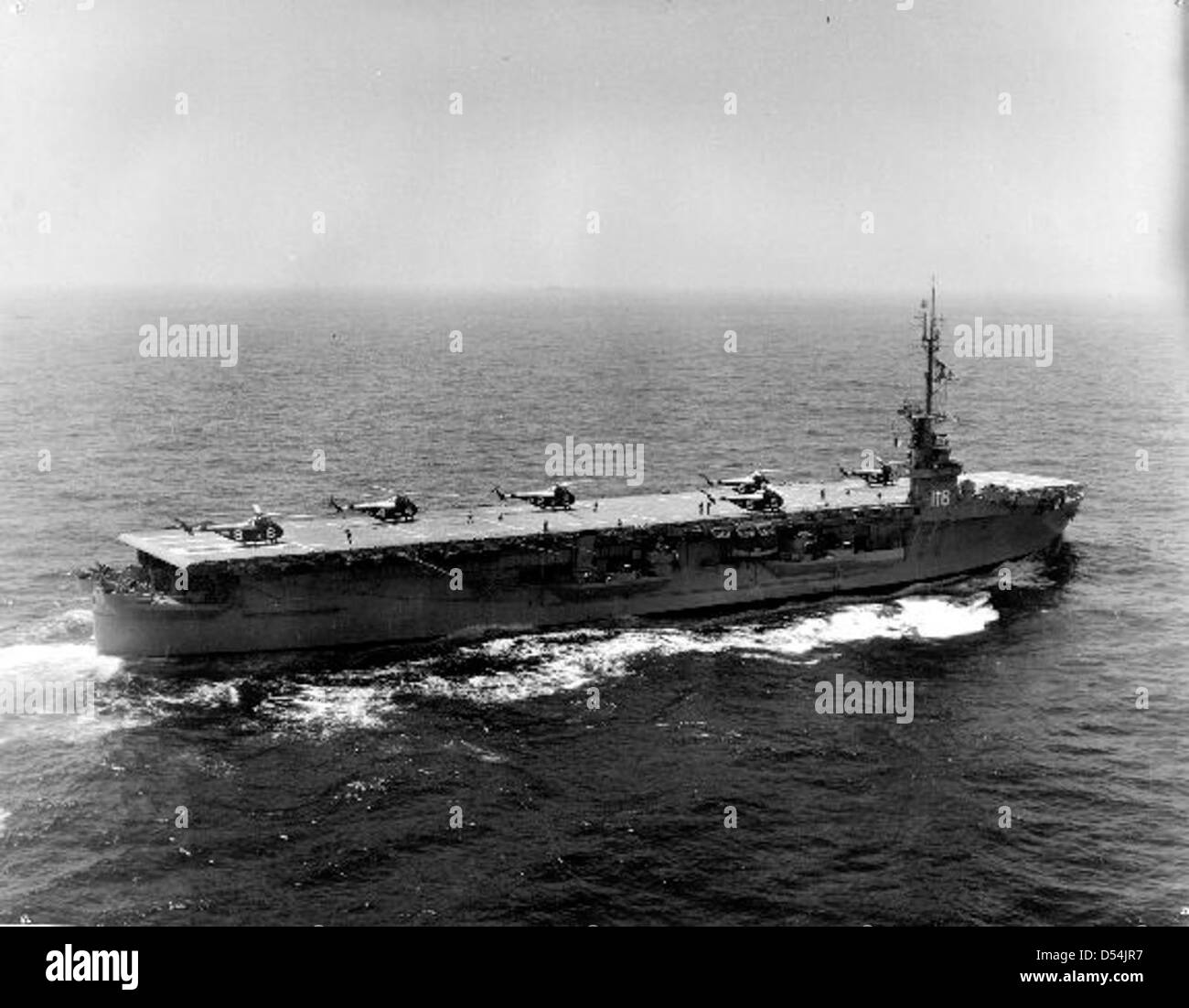 The USS Badeong Strait (CVE-116) was a U.S. Navy escort carrier used ...