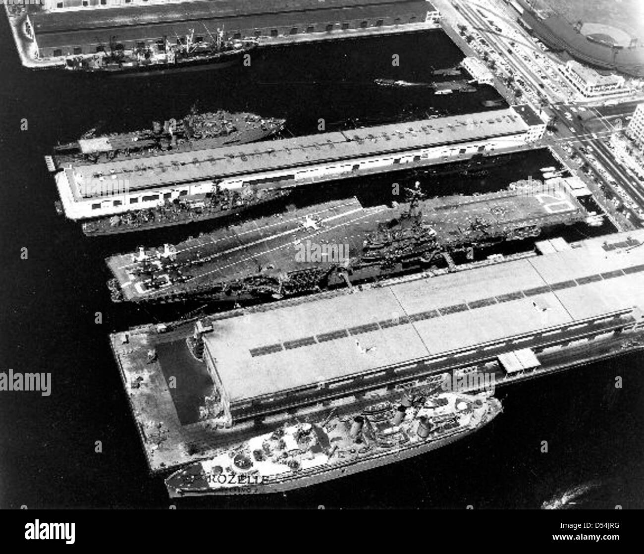 The USS Bennington (CV-20) was an Essex-class aircraft carrier that ...