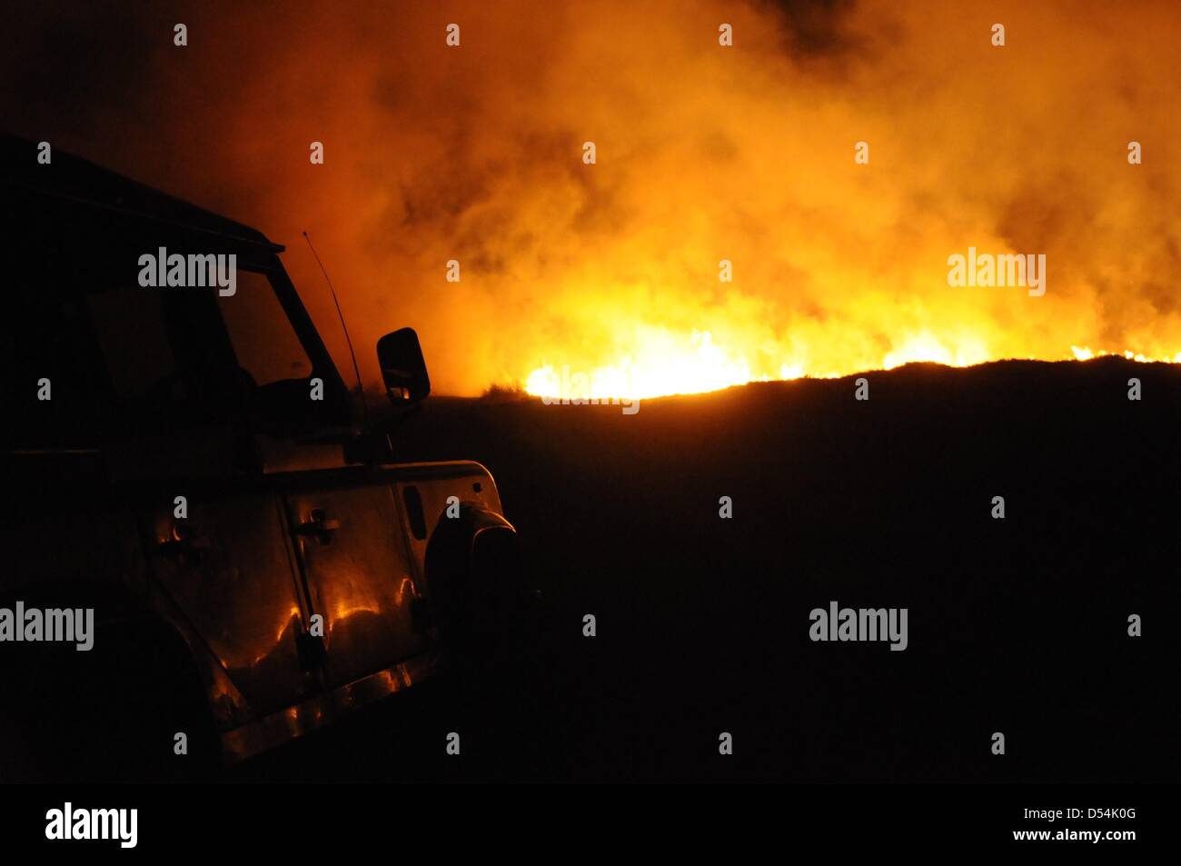 Wildfire scotland hi-res stock photography and images - Alamy