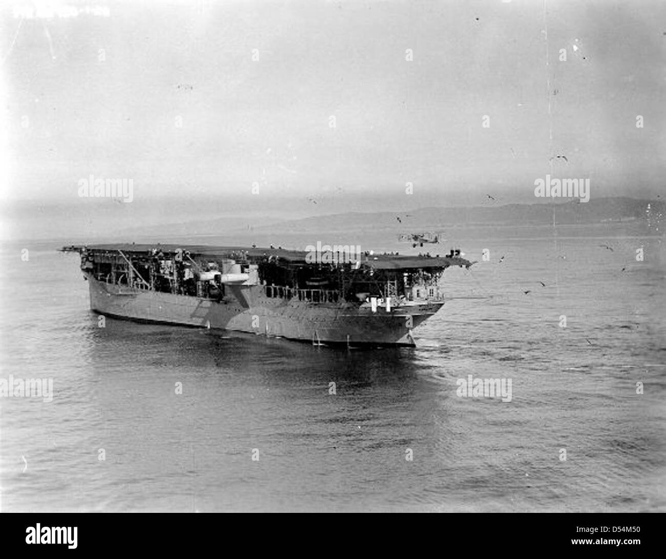 The USS Langley (CV-1) was the first aircraft carrier of the U.S. Navy ...