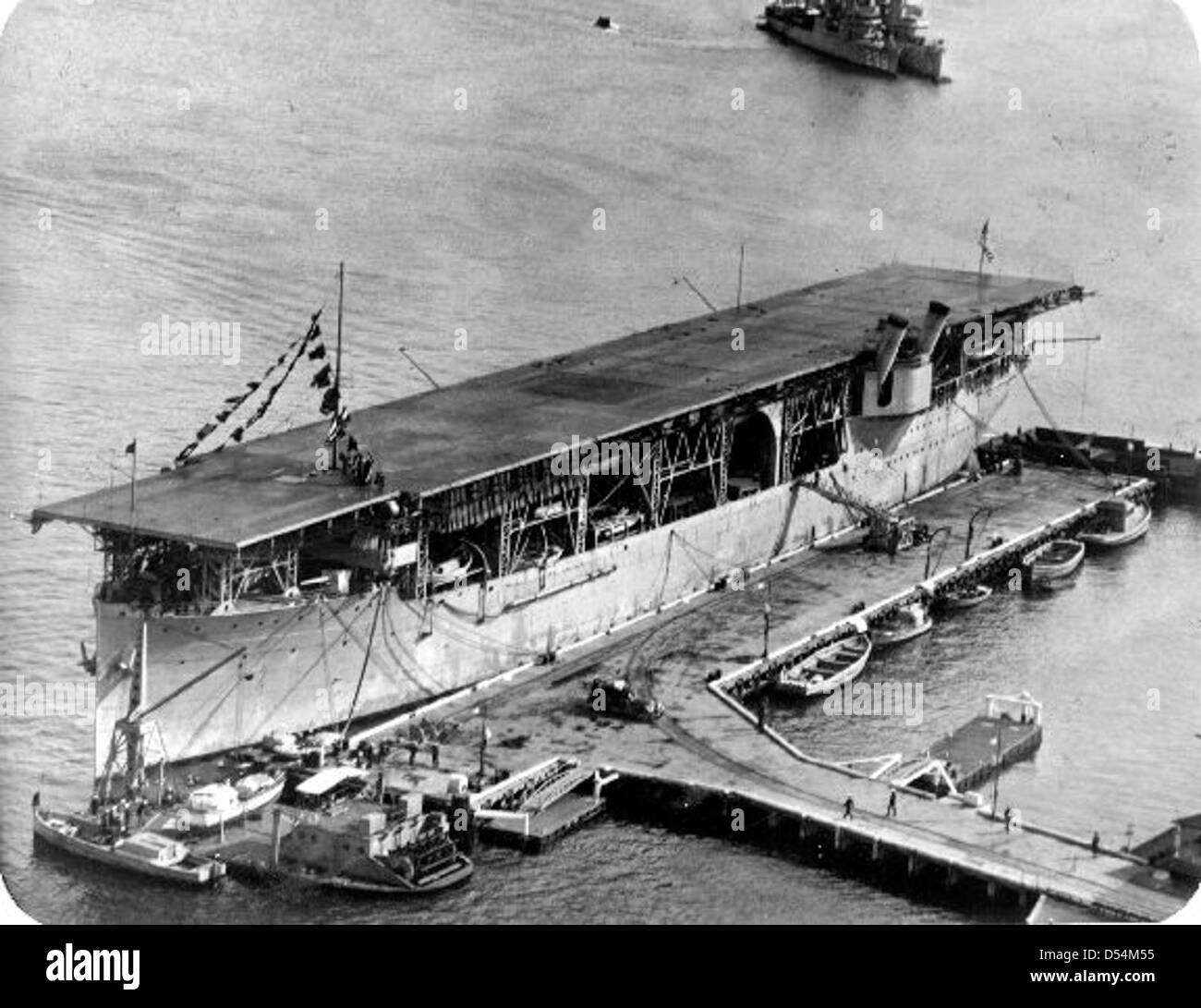 The USS Langley (CV-1), the first U.S. Navy aircraft carrier, played a ...