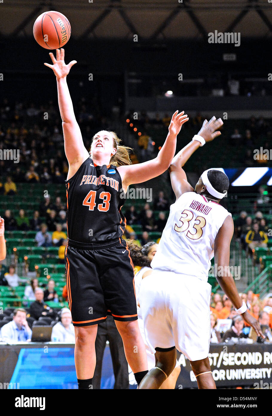 March 24, 2013 - Waco, TX, U.S - March 24, 2013..Princeton center Megan ...