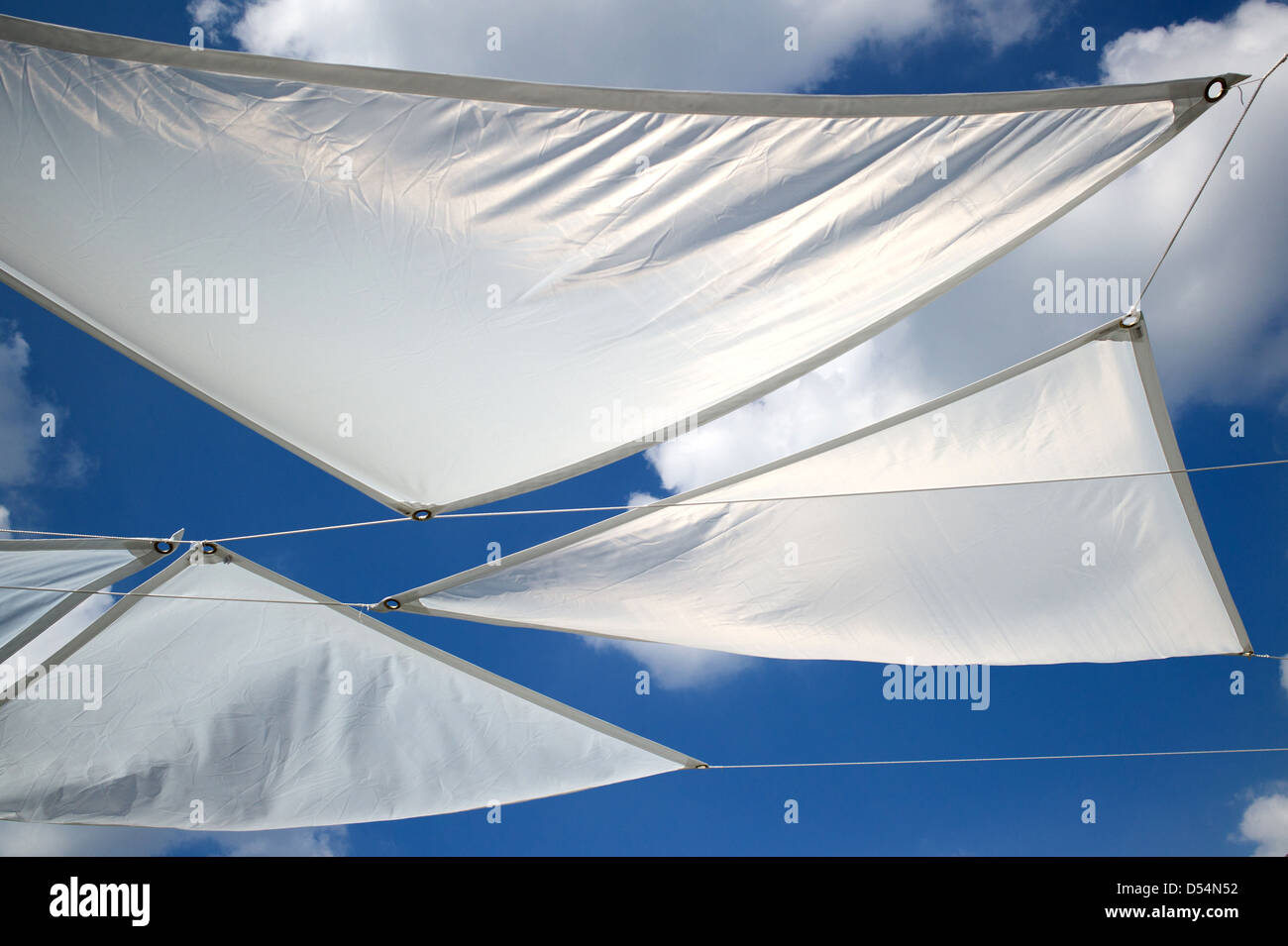 Sun protection sail hi-res stock photography and images - Alamy