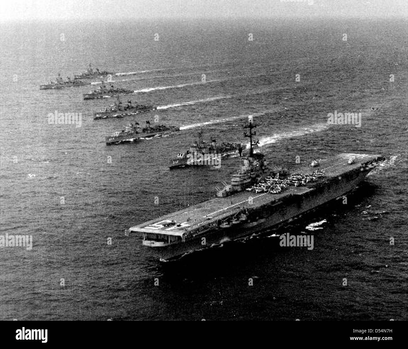 The USS Valley Forge (CV-45), a key vessel in U.S. naval history ...