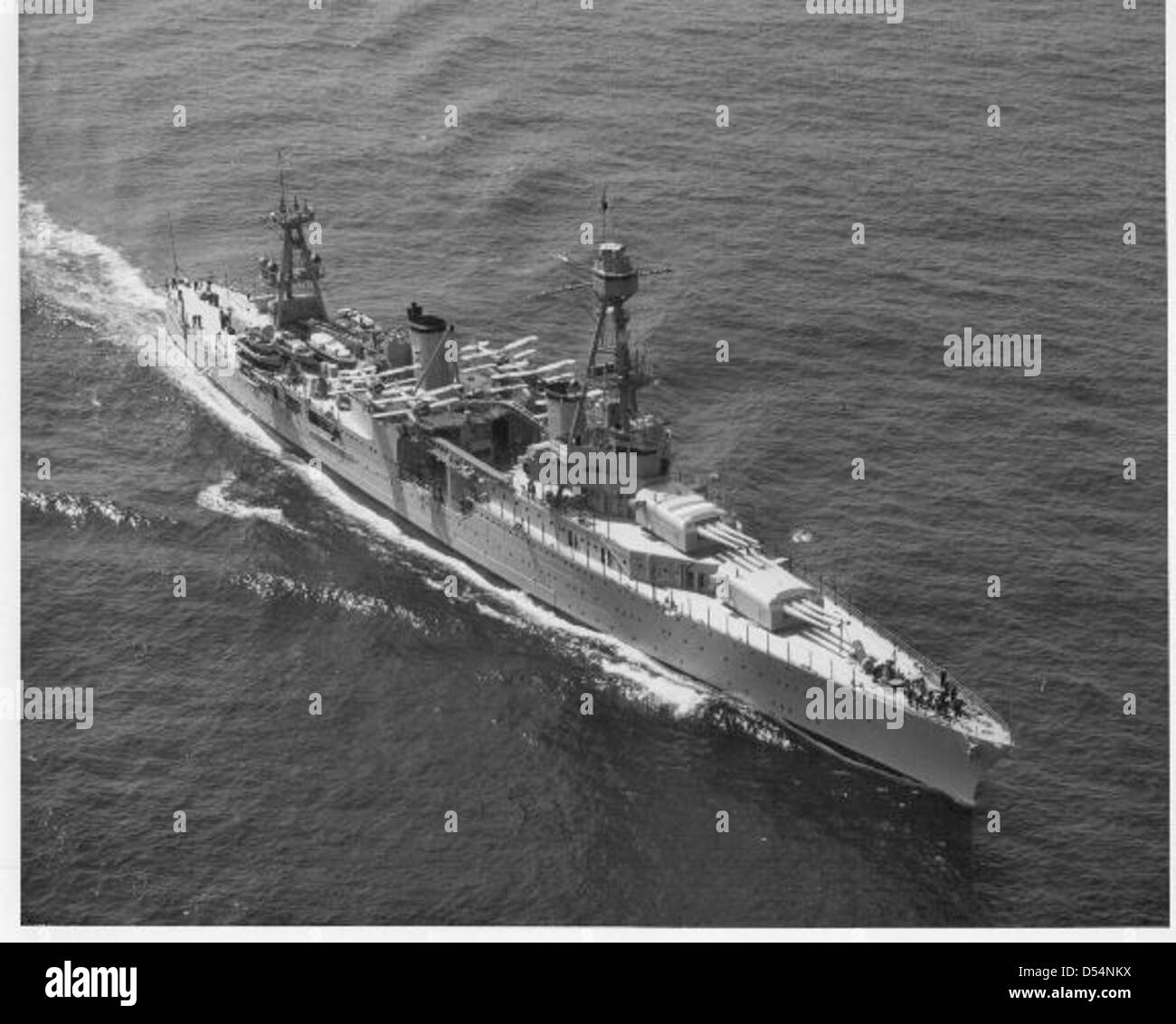 The North Hampton-class ship, specifically the USS Hampton, was a heavy ...