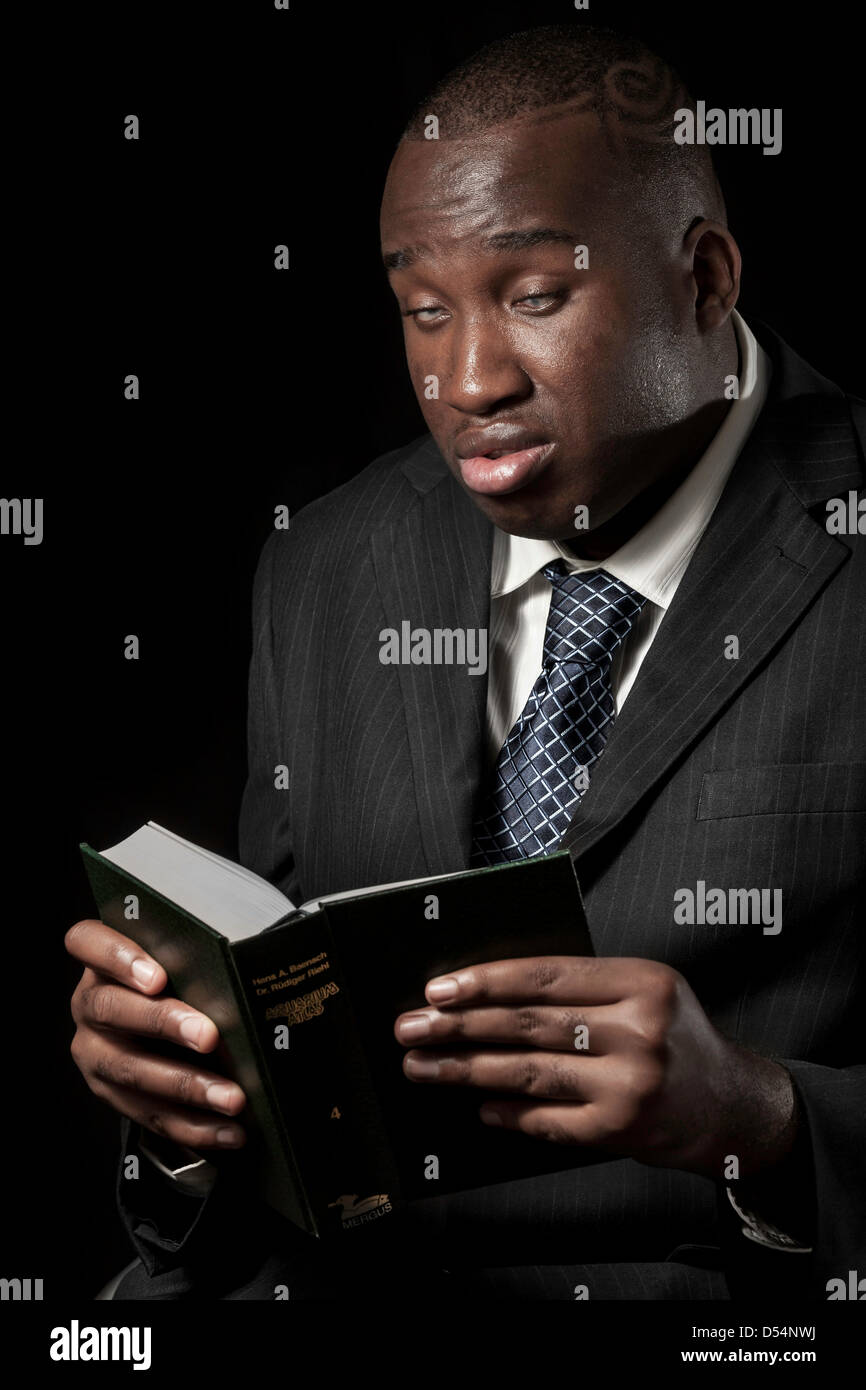 A Blind Nigerian Male Fashion Shoot Stock Photo - Alamy
