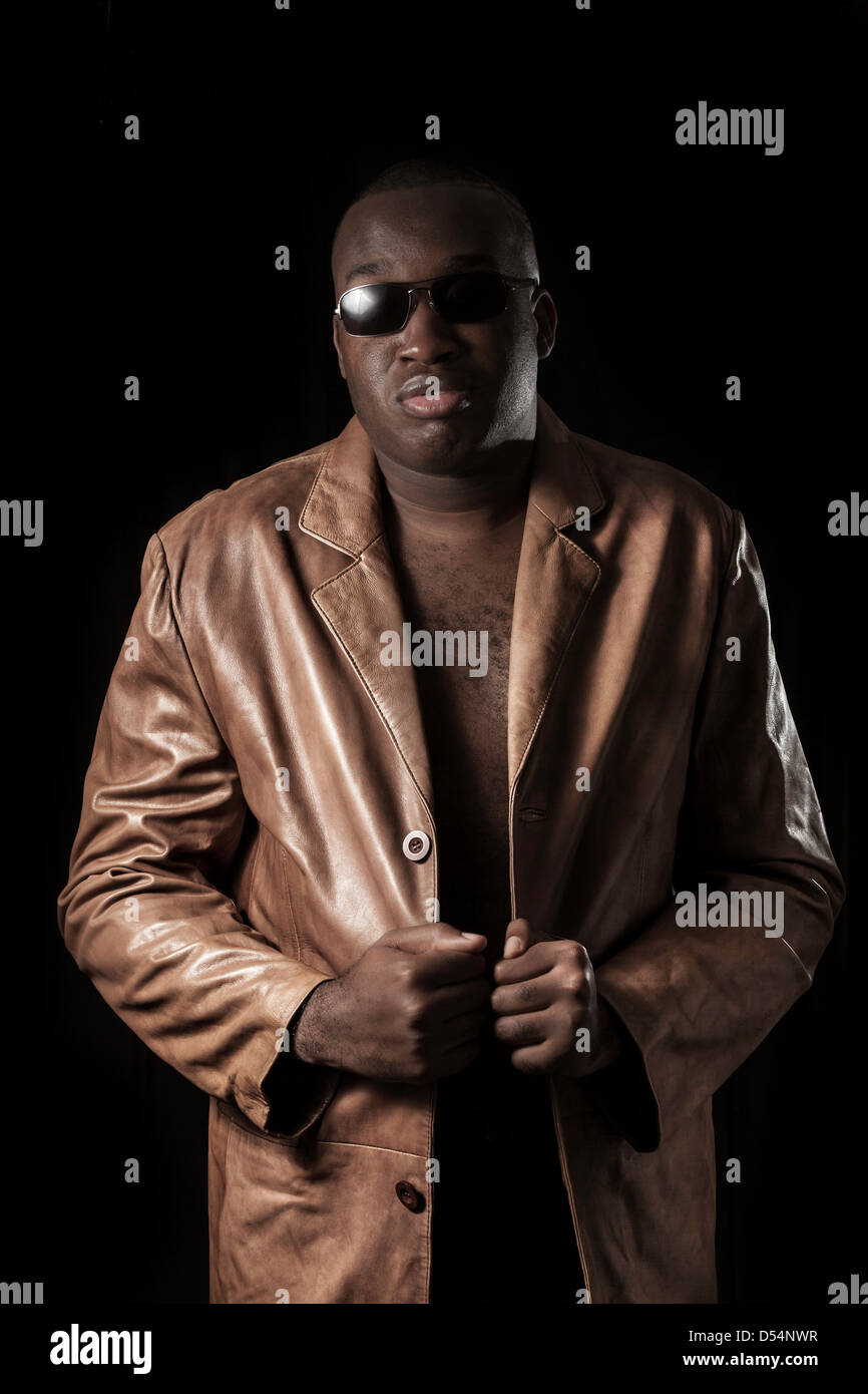A Blind Nigerian Male Fashion Shoot Stock Photo - Alamy