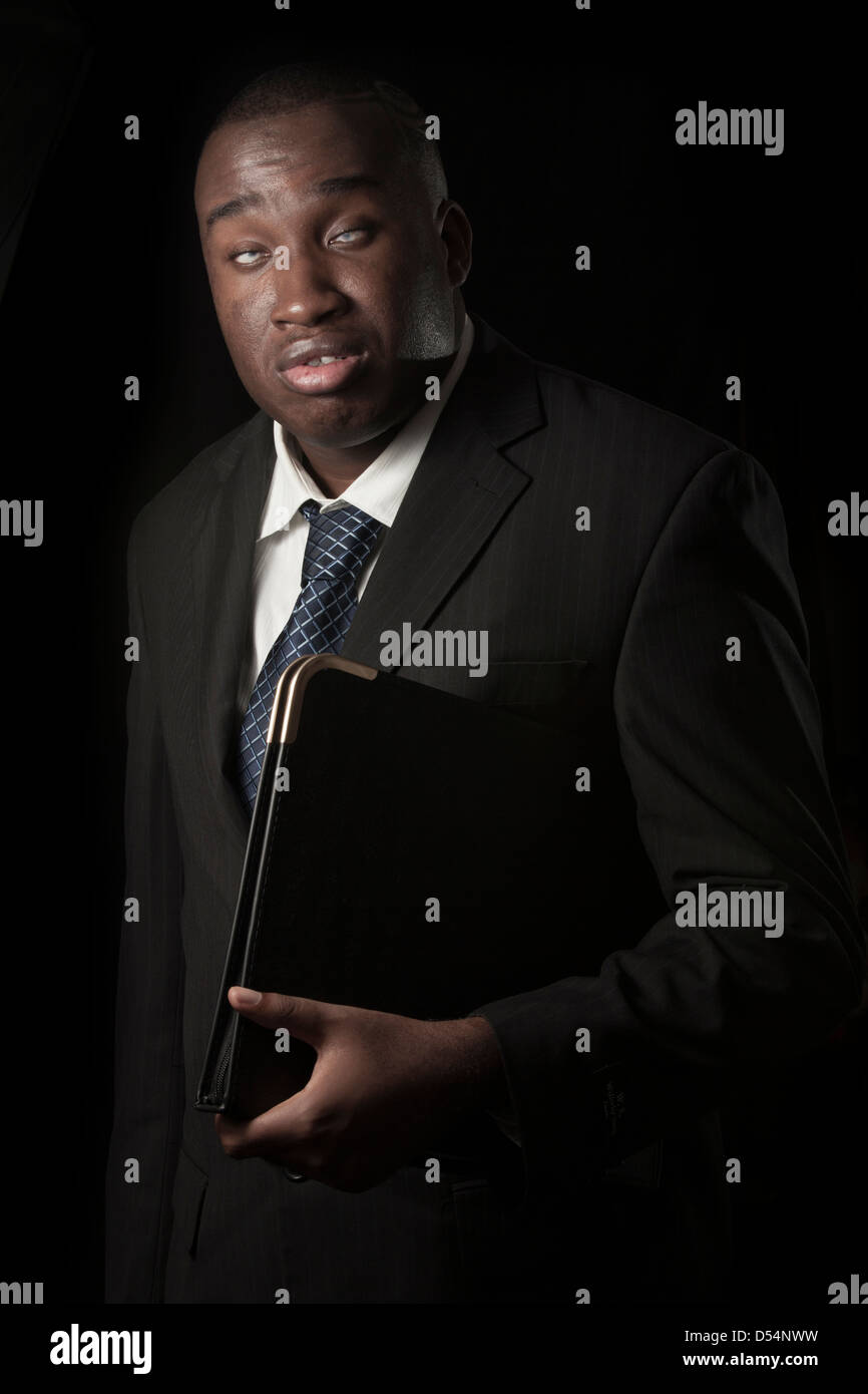 A Blind Nigerian Male Fashion Shoot Stock Photo - Alamy