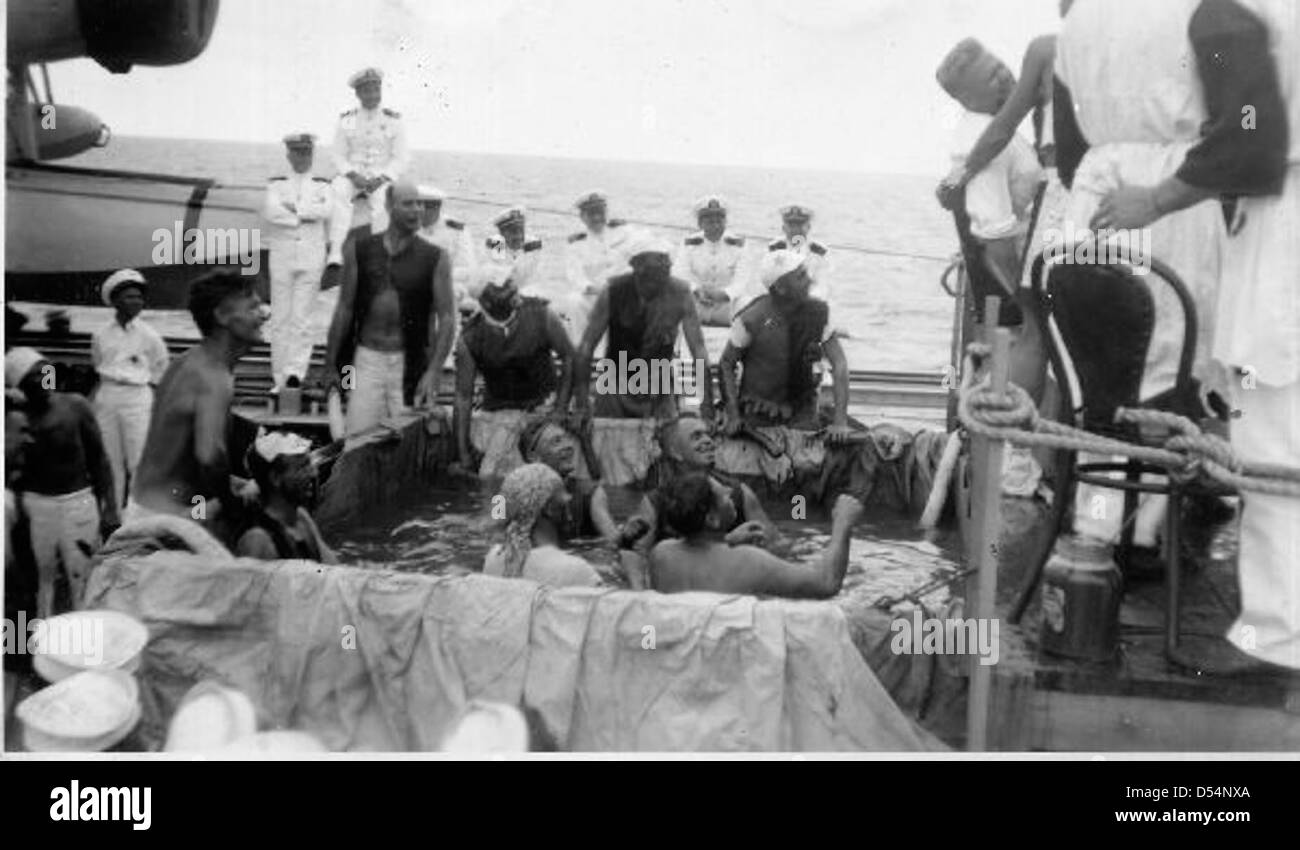 Vessel crossing Black and White Stock Photos & Images - Alamy