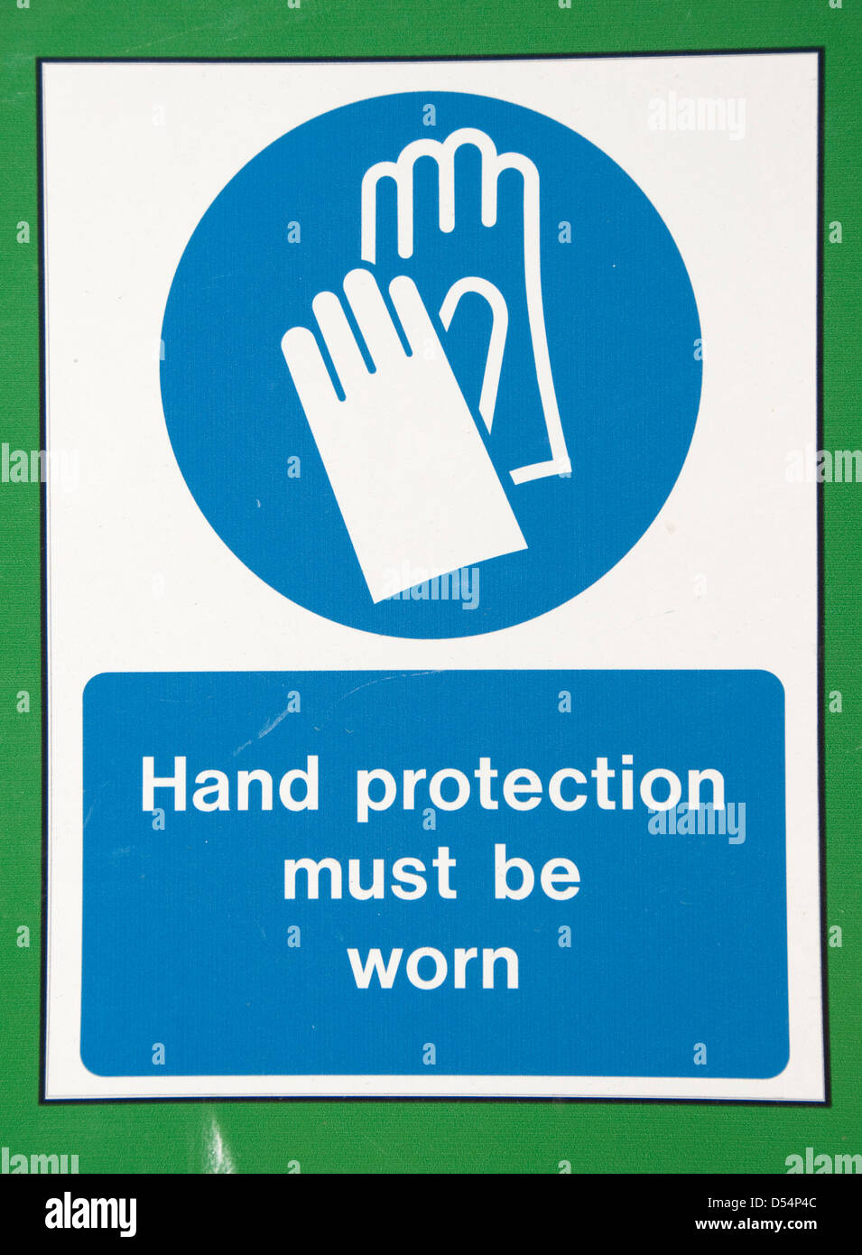 Safety and health signs workplace safety signs hi-res stock photography ...