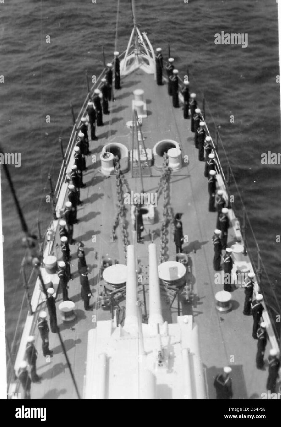 The U.S. Coast Guard Cutter CL104 prepares for entry into port ...
