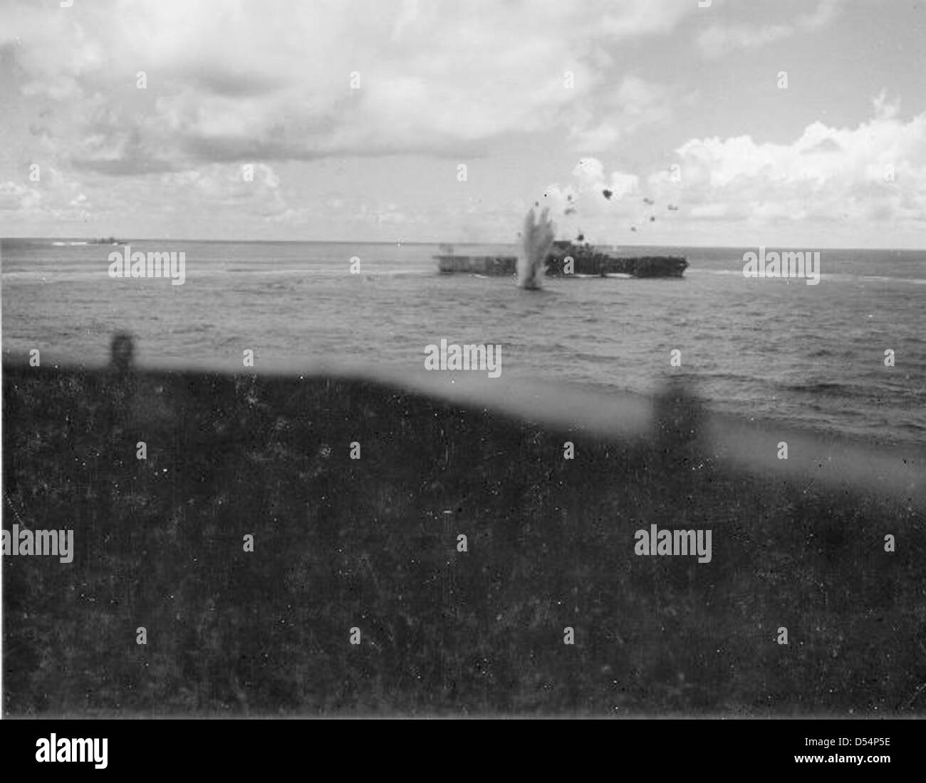 Uss enterprise cv 6 Black and White Stock Photos & Images - Alamy