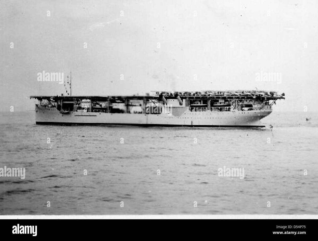 The USS Langley (CV-1), the first aircraft carrier of the U.S. Navy ...