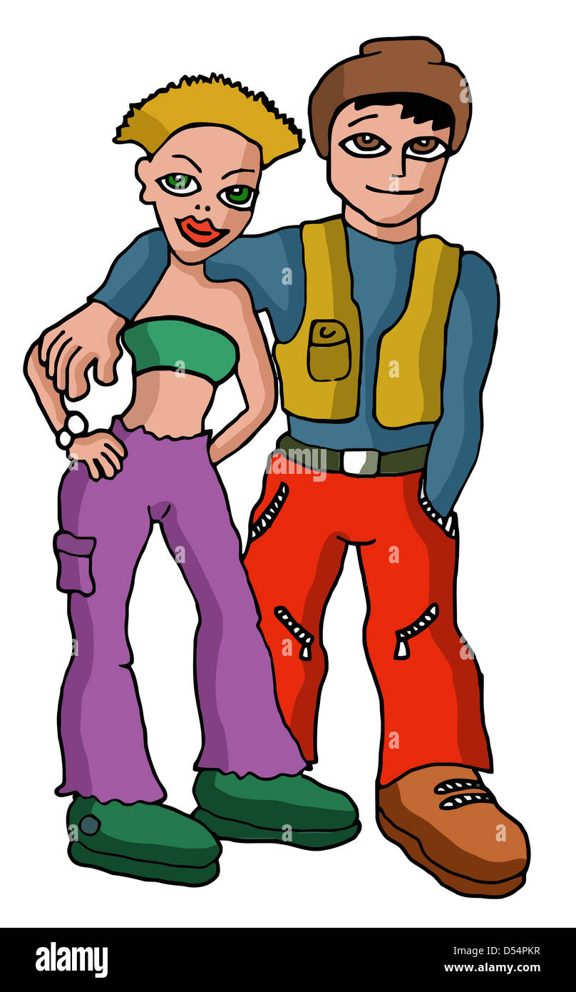 Boy cartoons Cut Out Stock Images & Pictures - Alamy