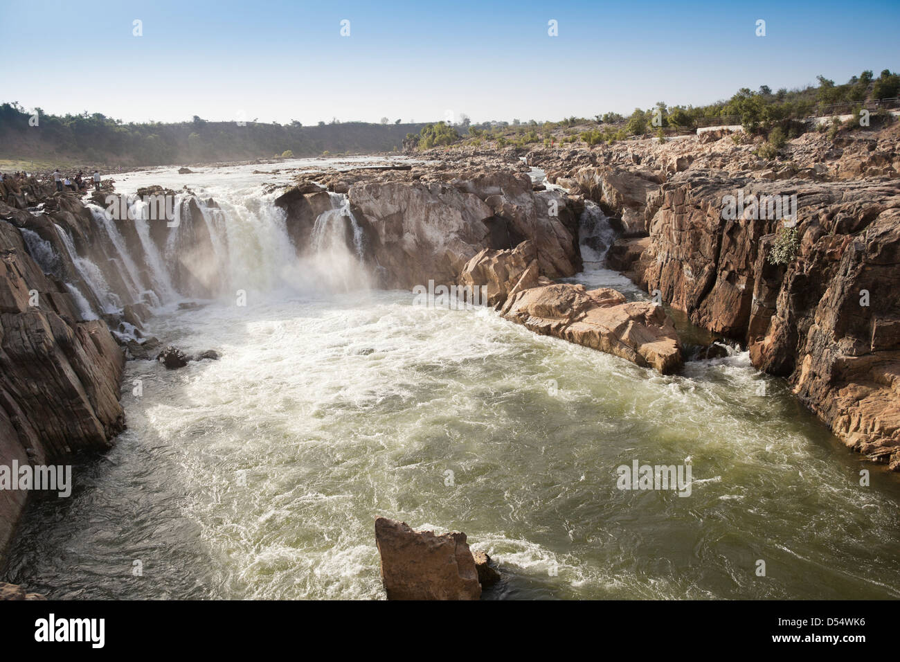 Dhuandhar Falls on Narmada River, Bhedaghat, Jabalpur District, Madhya ...