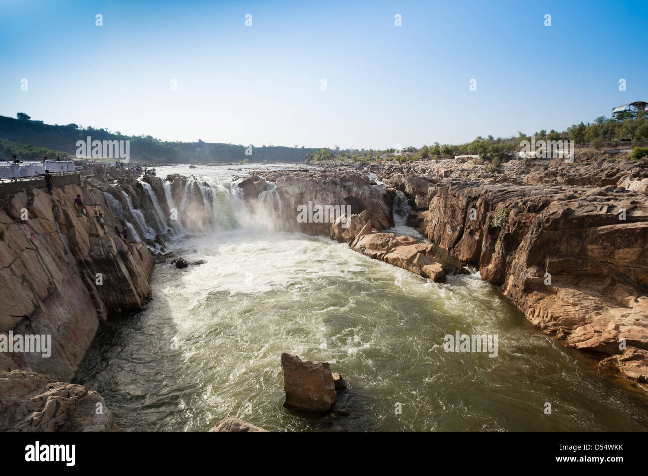 Dhuandhar Falls on Narmada River, Bhedaghat, Jabalpur District, Madhya ...